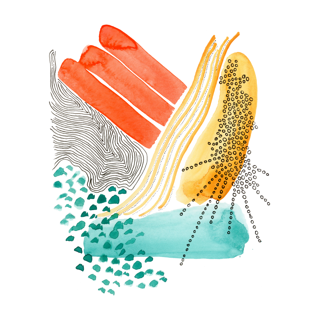 Watercolor and Ink Abstracts – Sarah Wormann Art